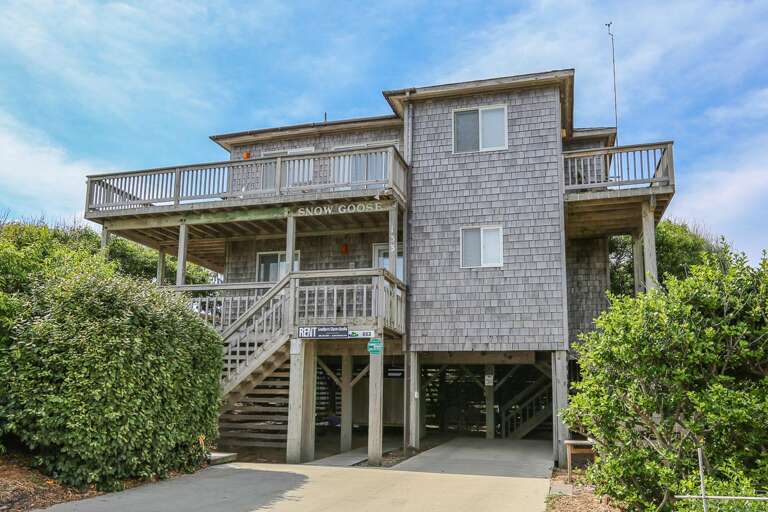0653 - SNOW GOOSE: 4 Bedroom Short Term Rental in Duck NC (14392 ...