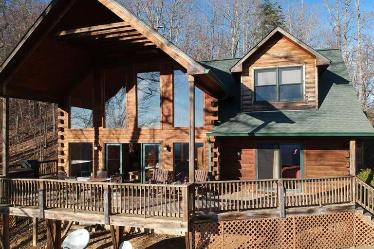 Hawks Ridge - Inspirational, Modern Loft Cabin -.. (133298) - Find Rentals